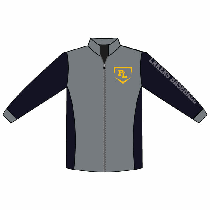 Prior Lake Baseball - Full-Dye Full Zip Jacket | Custom Apparel Inc.