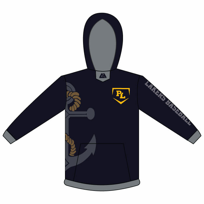 Prior Lake Baseball - Full-Dye Hoodie | Custom Apparel Inc.