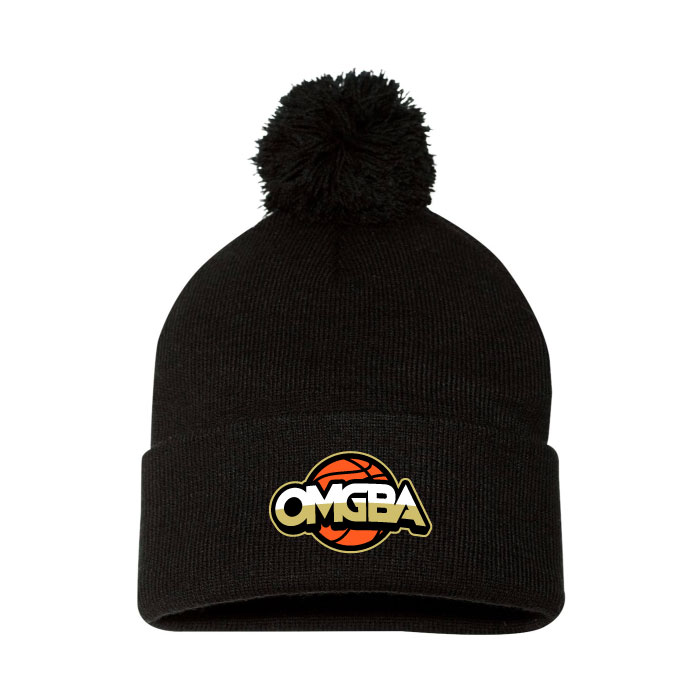 Osseo Maple Grove Basketball - Embroidered Pom Stocking Cap (SP15 ...