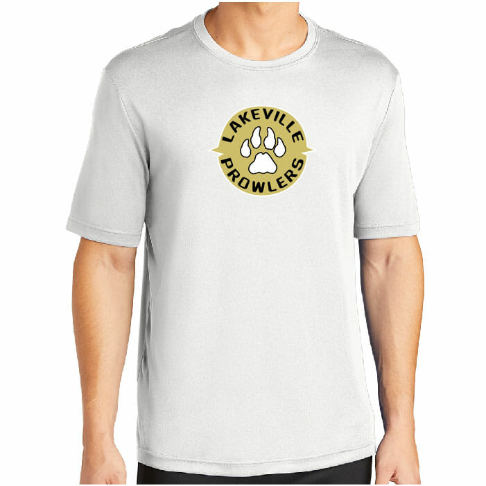 Lakeville Prowlers - Printed Performance Tee White (ST350) | Custom ...